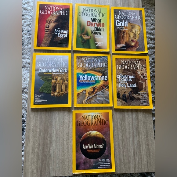 National Geographic | Other | 209 National Geographic Magazines Lot Of ...